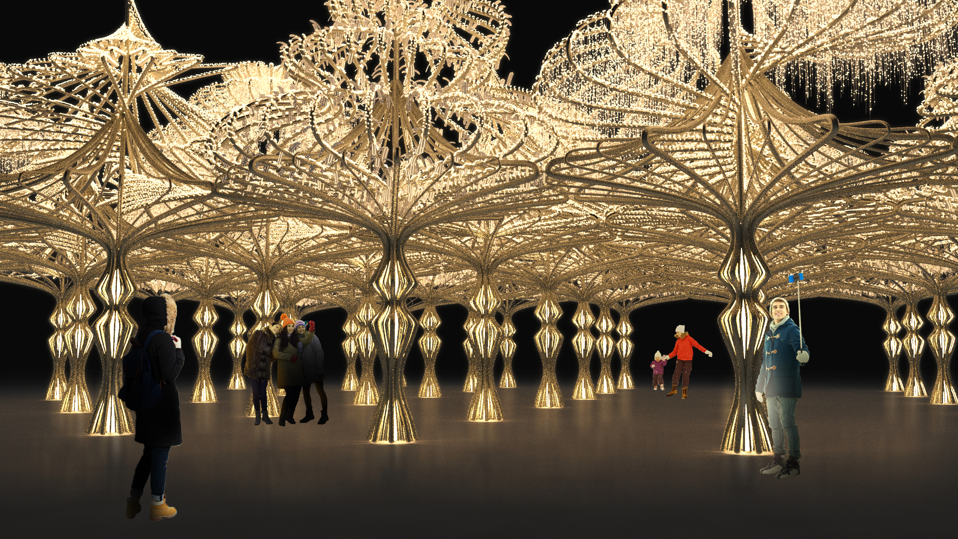 Magic Forest Installation – Arden Vald